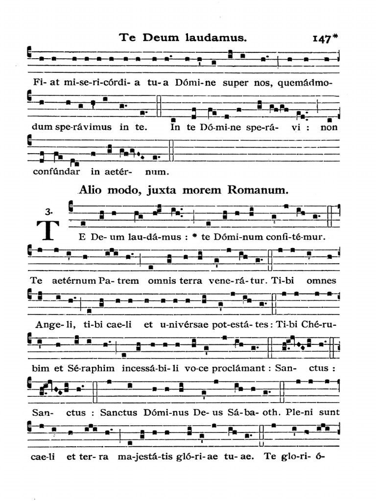 Te Deum | Liturgia Catolica | Liturgia cristiana oriental
