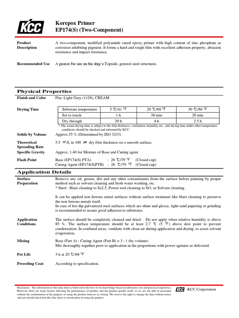 KCC Datasheet Ep174(s) (Eng) | PDF | Building Engineering | Manmade ...