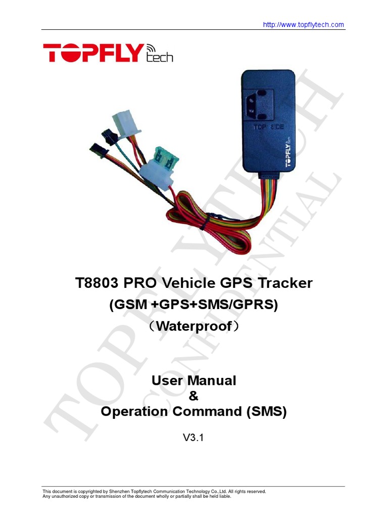 TOPFLYTECH T8803 PRO User Manual V3.1 PDF | PDF | Subscriber Identity Module | General Packet ...