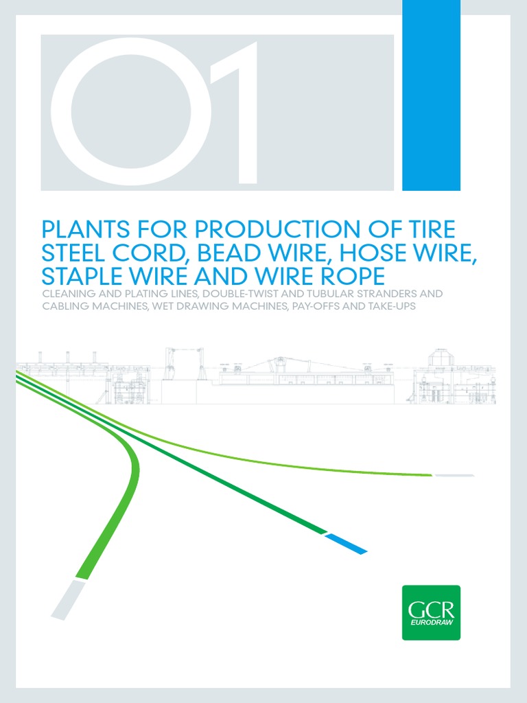 01 Brochure - Plants For Tire Cord - Bead Wire - Hose Wire - Staple ...