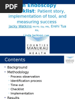 Aneasthesia Check List | PDF | Anesthesia | Clinical Medicine