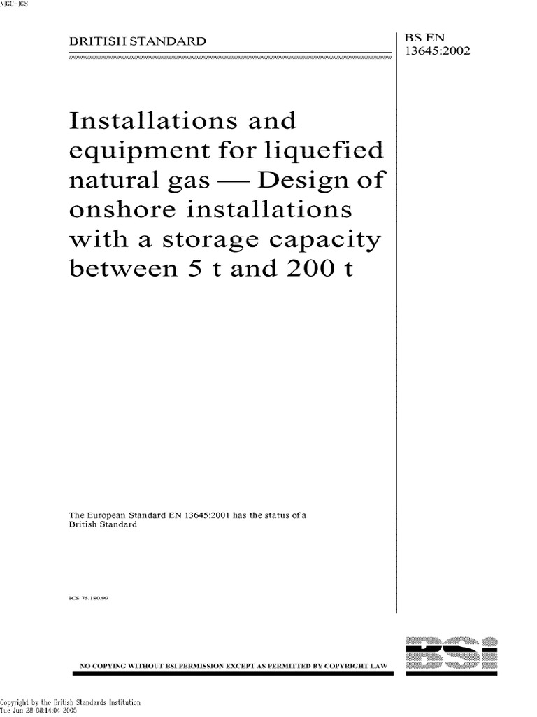 BS en 13645 PDF | PDF