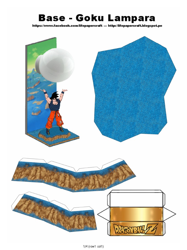 Goku Genkidama Base | PDF