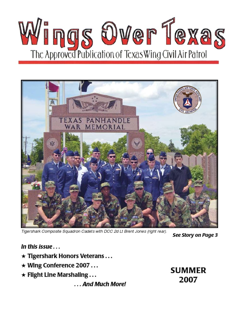 Texas Wing - Jun 2007 | PDF | Civil Air Patrol | Texas