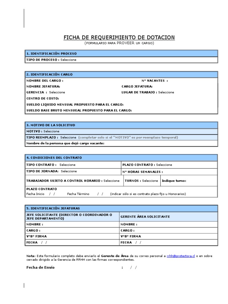 1 Ficha Requerimiento Dotación RH0001