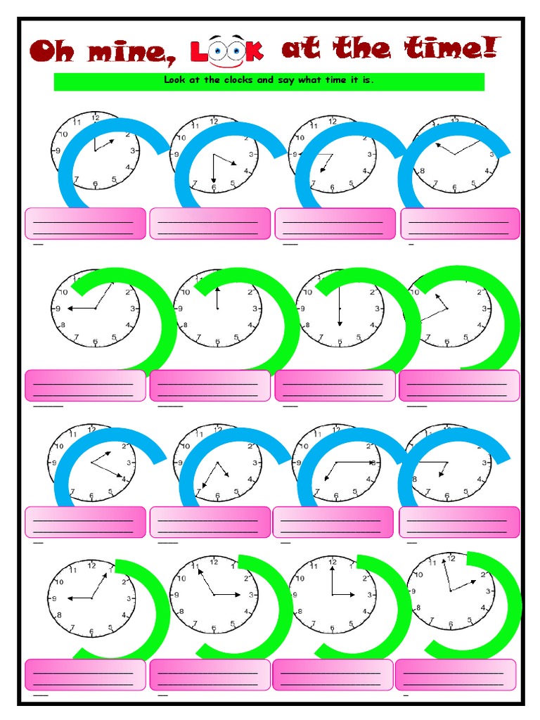 Oh Mine Look at The Time | PDF