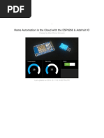 Home Automation Using Arduino and ESP8266 Module | PDF | Arduino ...