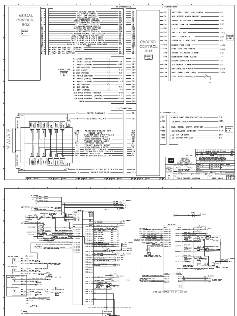TB85 Wiring Diagram Overview | PDF | Machining | Manufactured Goods