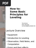 Step by Step Guide To Dumpy Level Survey | PDF | Surveying | Tripod ...