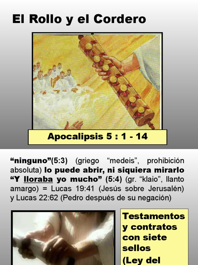 El Rollo y El Cordero | PDF | Derecho | Religión y espiritualidad