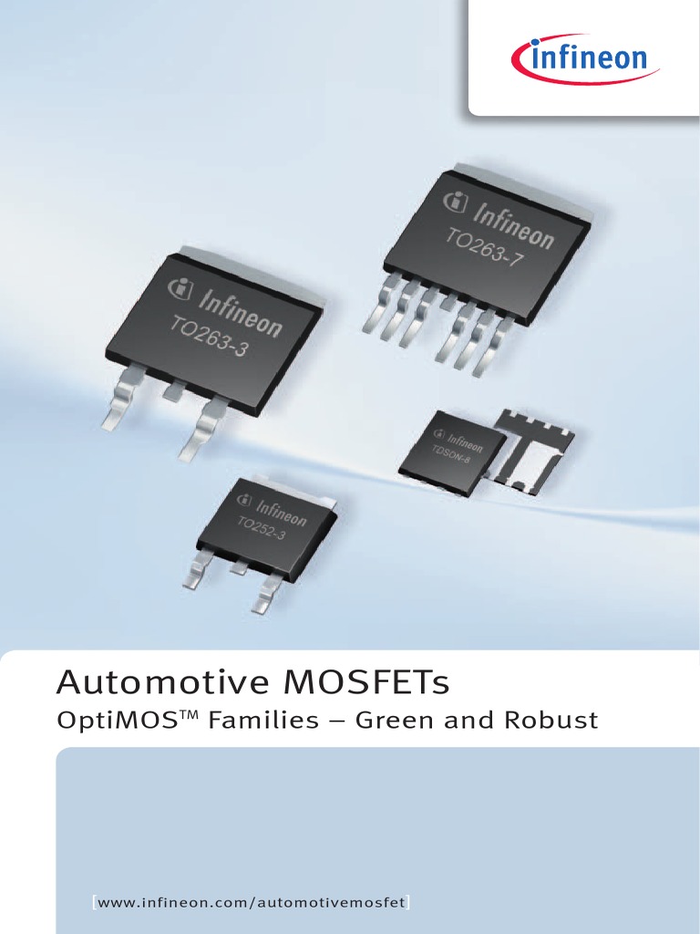 Automotive MOSFETs: Infineon OptiMOS Overview | PDF | Solder | Field ...