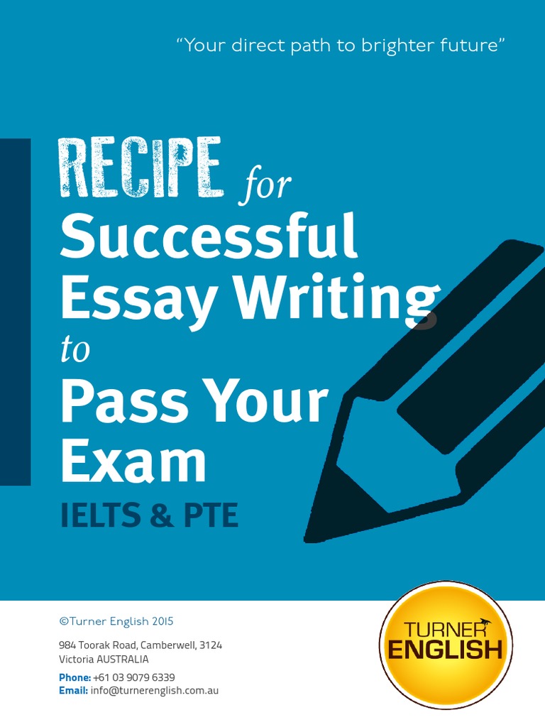 Recipe For Successful Essay Writing Turner English | PDF | Question ...