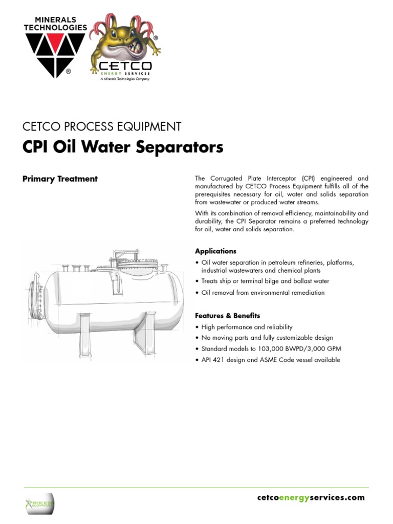 CPI Oil Water Separators3 PDF | PDF