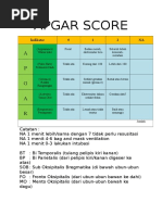 Klasifikasi Skor Downes | PDF