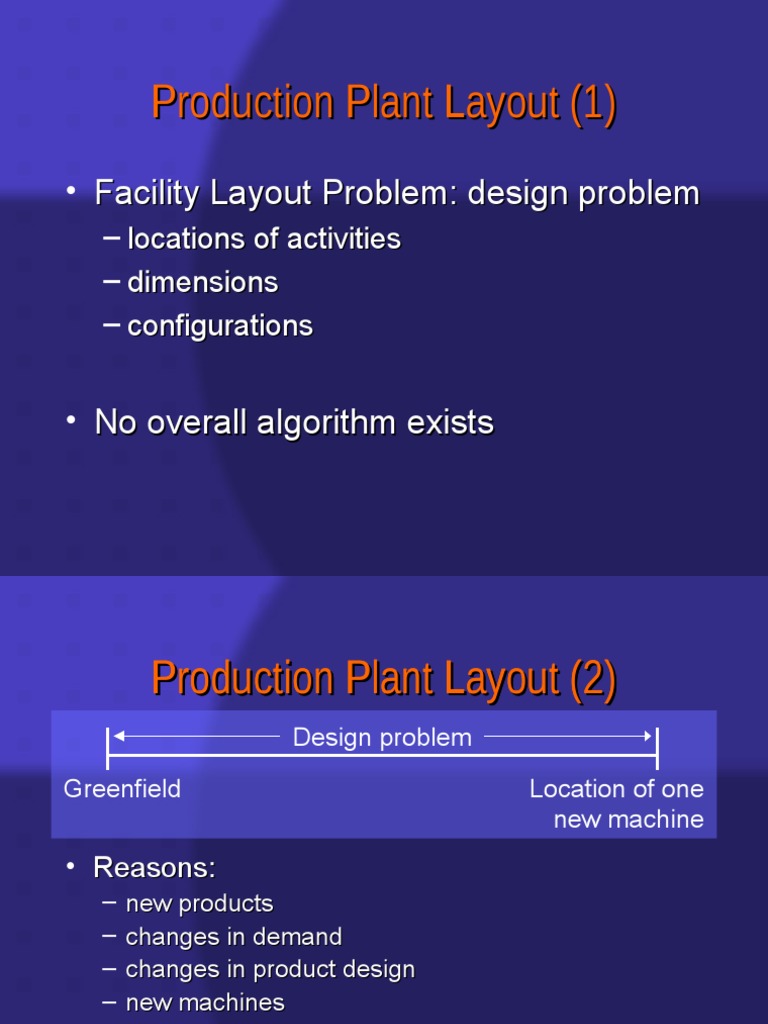 Production Plant Layout | PDF | Page Layout | Graph Theory
