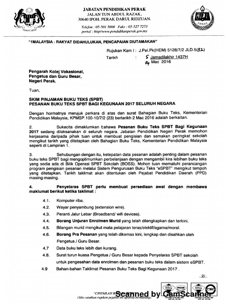 Surat Taklimat | PDF