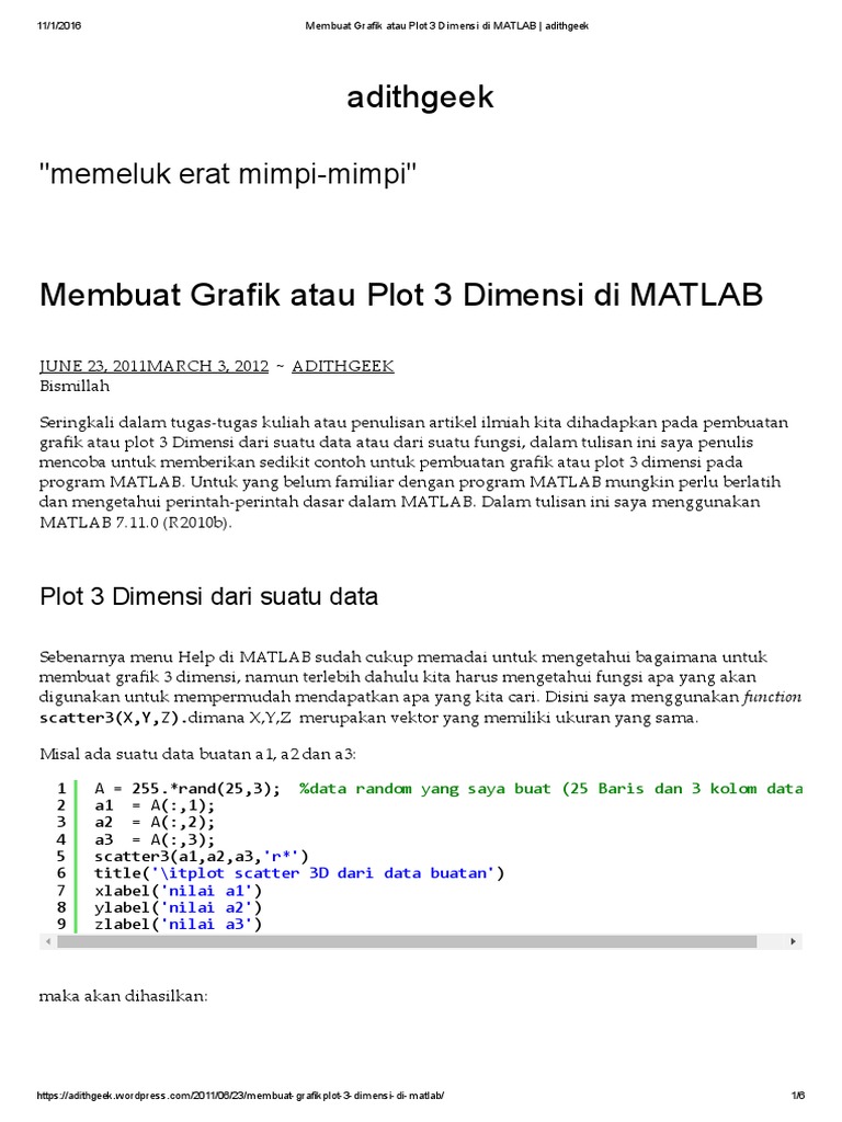 Grafik 3D | PDF | Komputer