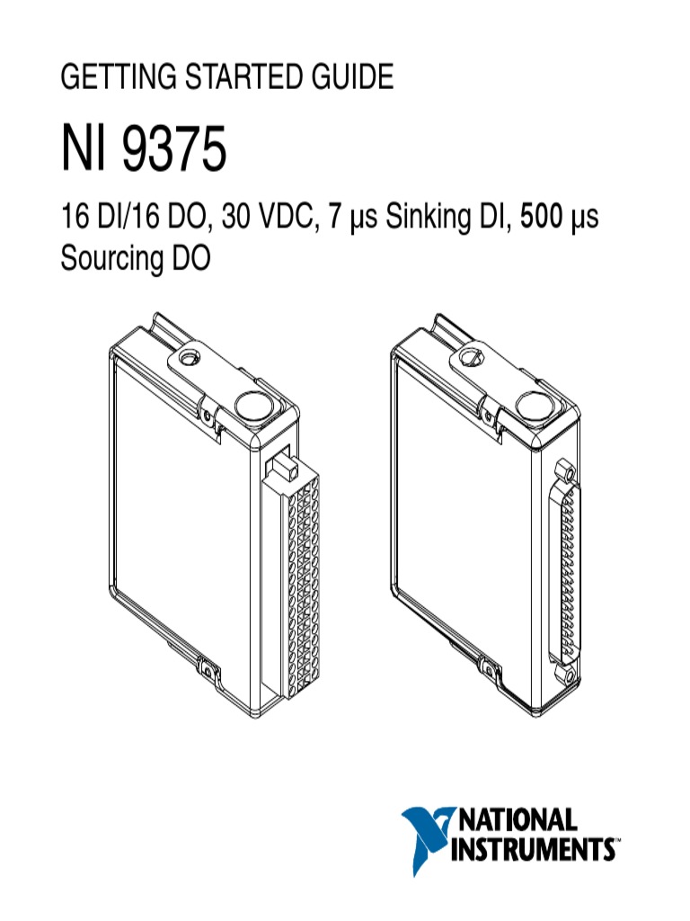 NI 9375 For WDT | PDF | Electromagnetic Compatibility | Electrical ...