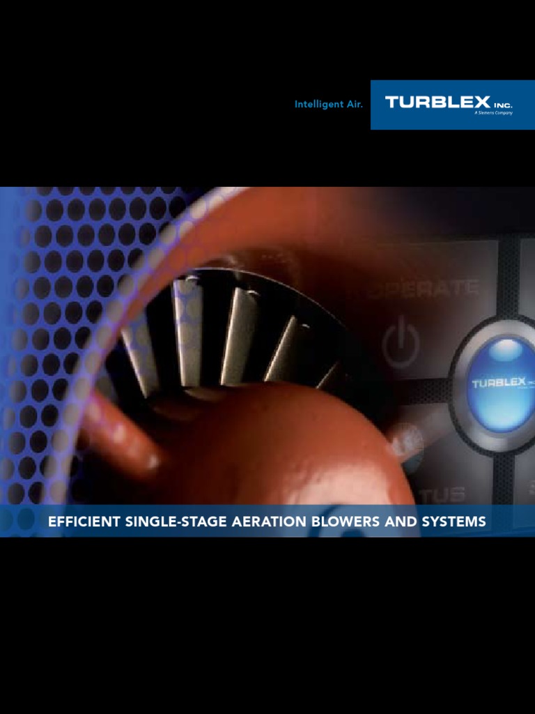 Efficient Aeration Solutions by Turblex | PDF | Bearing (Mechanical ...