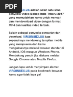Alamat Tautan Unduh Video Bokep Indonesia Terlengkap Dan Gratis | PDF