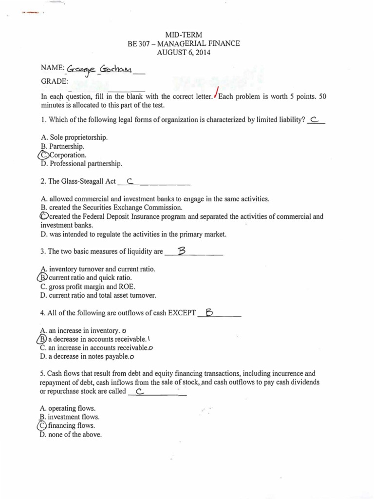 business finance exam | Stocks | Dividend