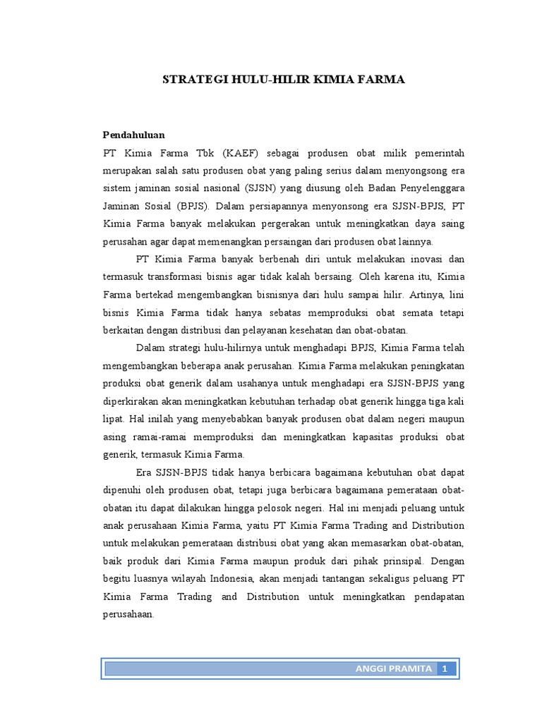 Kimia Farma Pdf Pdf