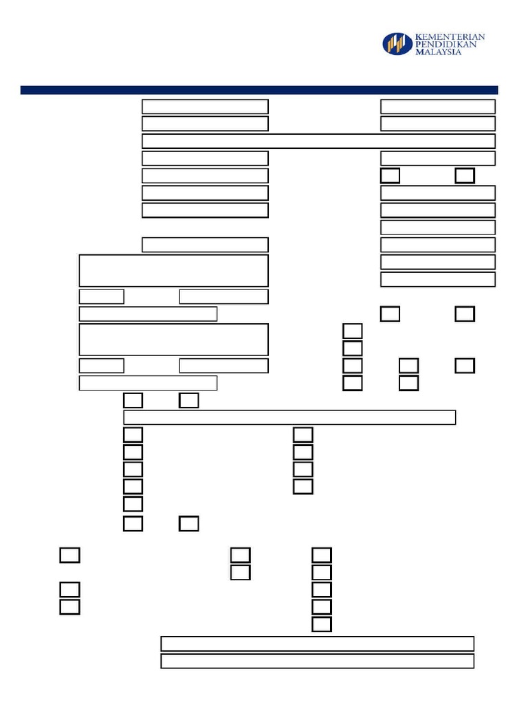 Borang Data Apdm | PDF