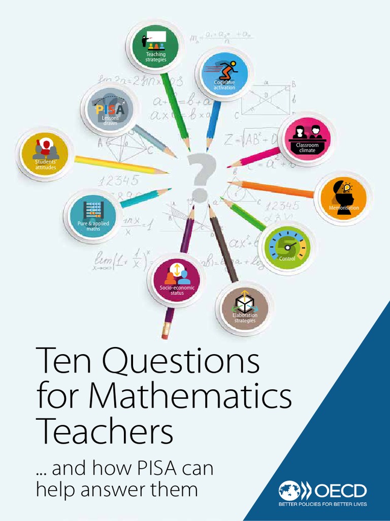 Pisa Mathematics Teacher | PDF | Programme For International Student ...