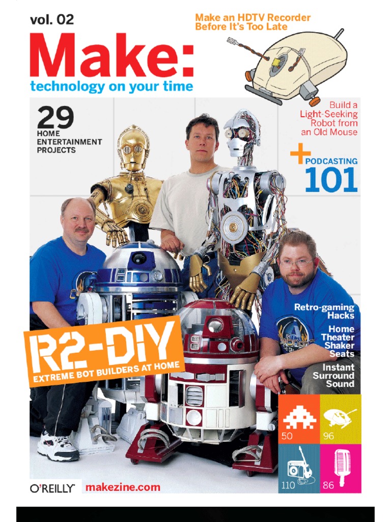 MAKE Magazine Volume 2 | PDF | Home & Garden | Technology & Engineering