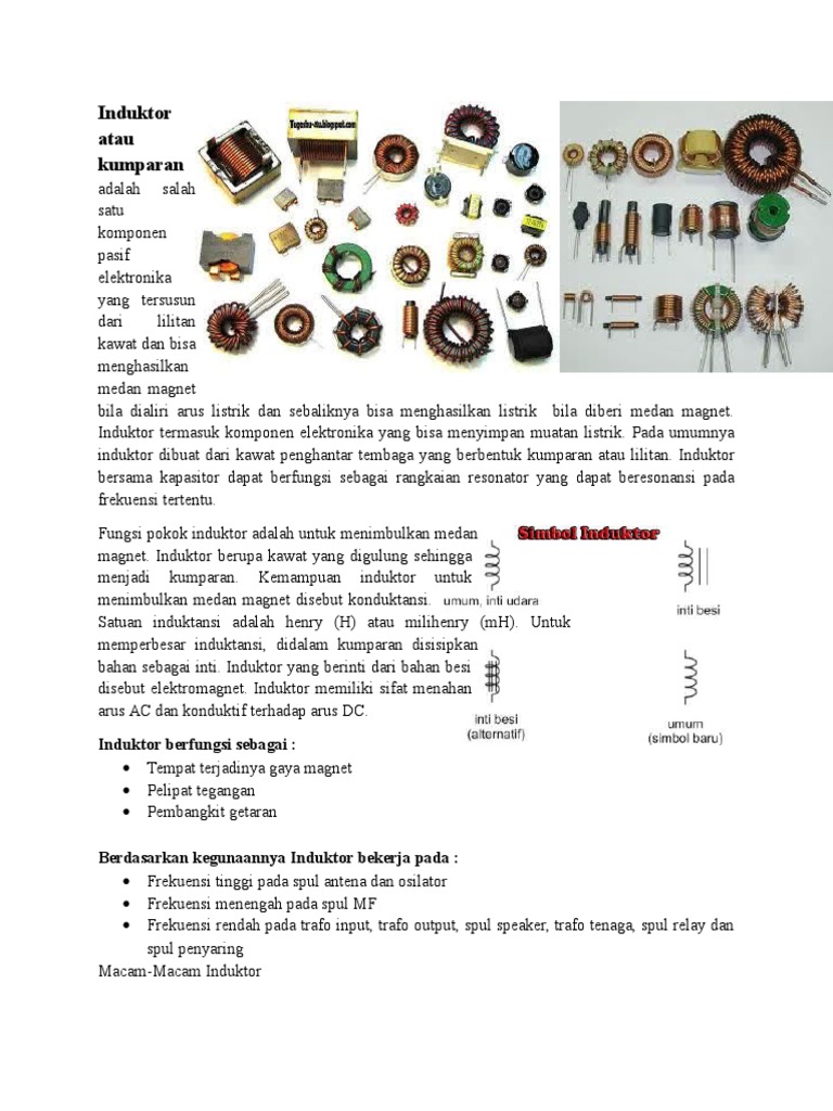 Induktor | PDF