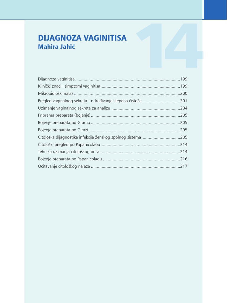 Dijagnoza Vaginitisa | PDF