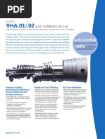 Mhps Gas Turbine m501j m701j | PDF | Gas Turbine | Turbine