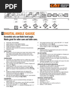 Pro360manual Digital Level | PDF | Calibration | Battery (Electricity)
