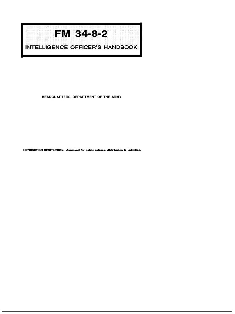 Intelligence Analysis | PDF | Military Intelligence | Electronic Warfare