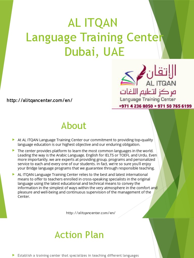 Al Itqan-Language Training Center | PDF | Language Education | Arabic