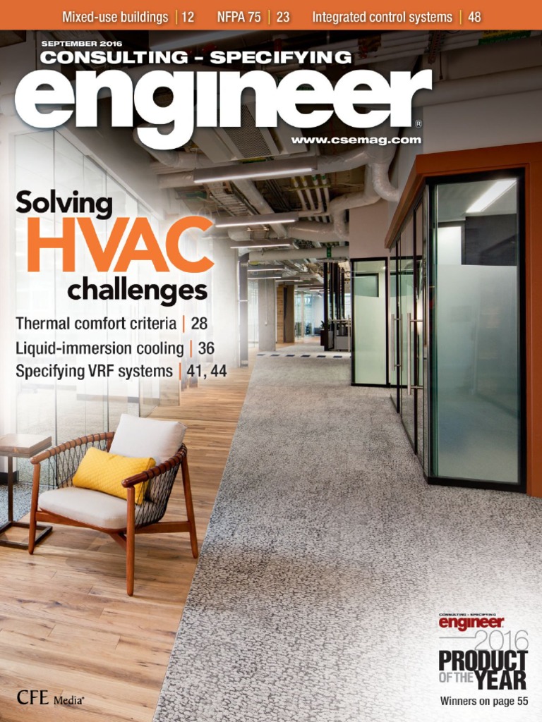 Consulting and Specifying Engineers Magazine Sep 2016 | PDF | Hvac ...