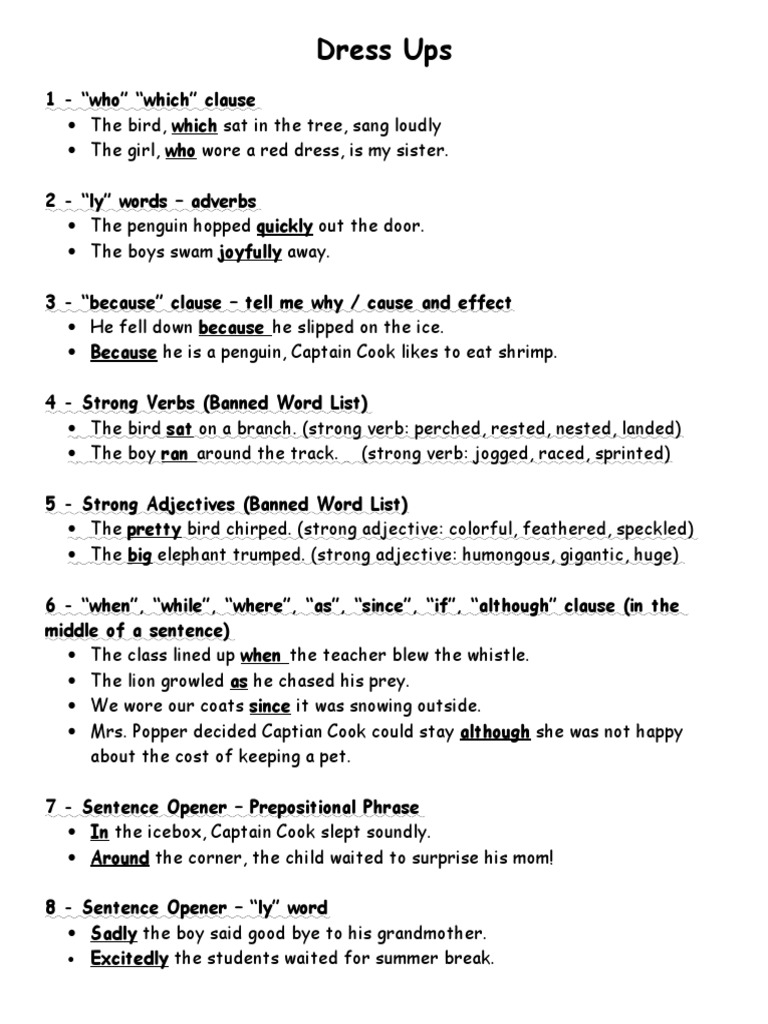 Dress Ups Poster | PDF