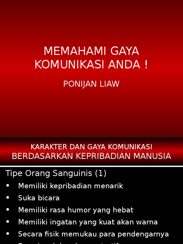 Understanding Your Communication Style | PDF