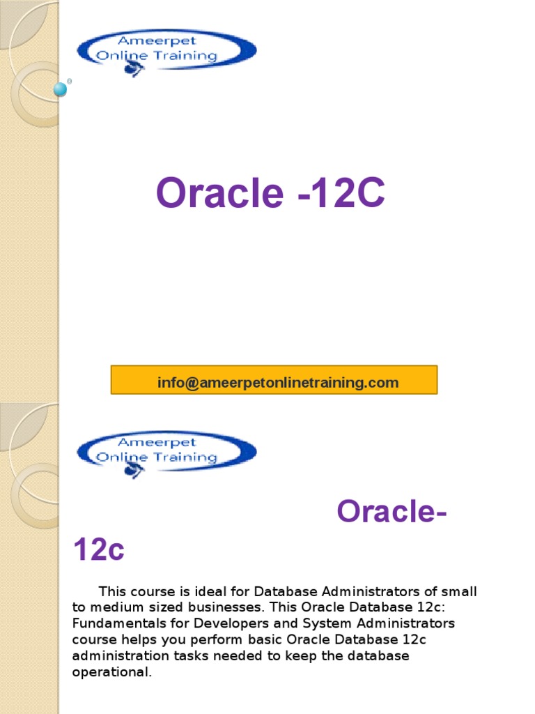Oracle 12c Architecture 7493015 Pdf Oracle Database Backup