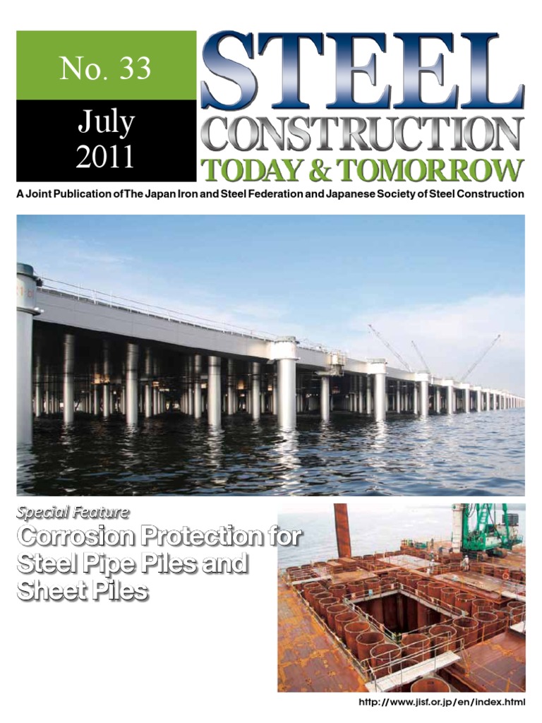 Corrosion Protection For Steel Pipe Piles and Sheet Piles: Special ...