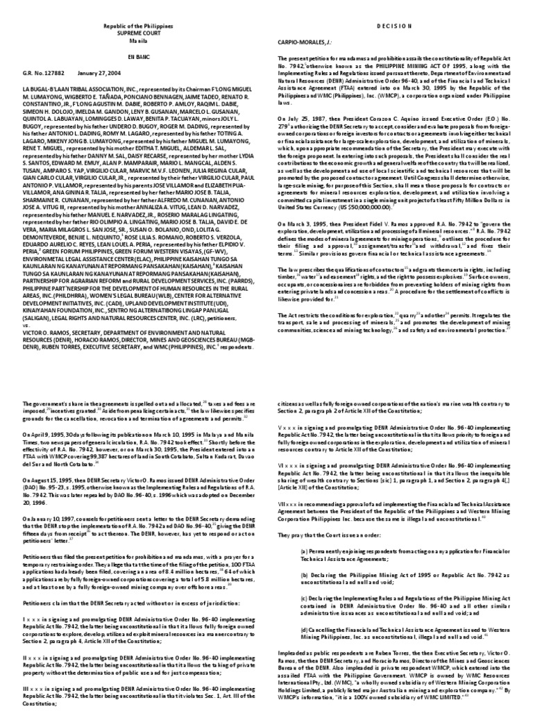 Assignment 1 LTD | PDF | Standing (Law) | Writ Of Prohibition