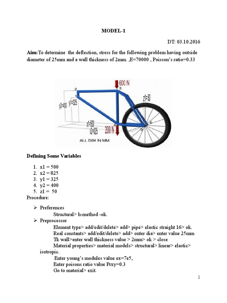 Lab Manual | PDF | Elasticity (Physics) | Beam (Structure)