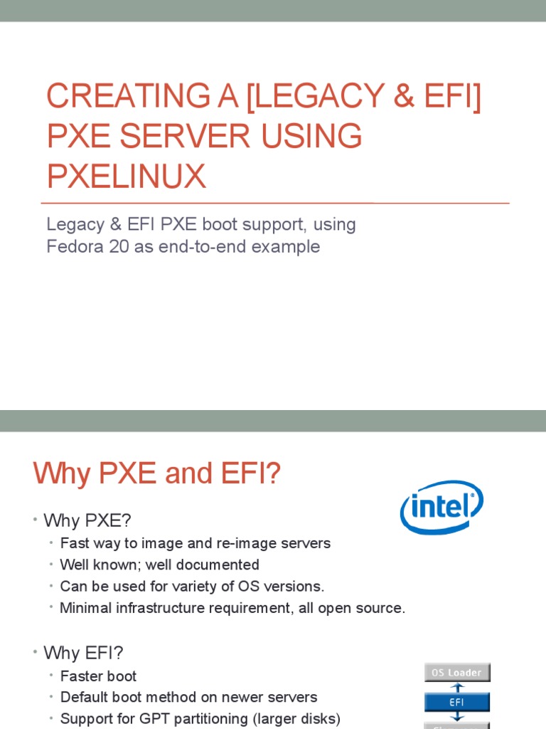 Creating A Legacy + EFI PXE Boot Server Using Pxelinux | PDF | Ibm Pc ...