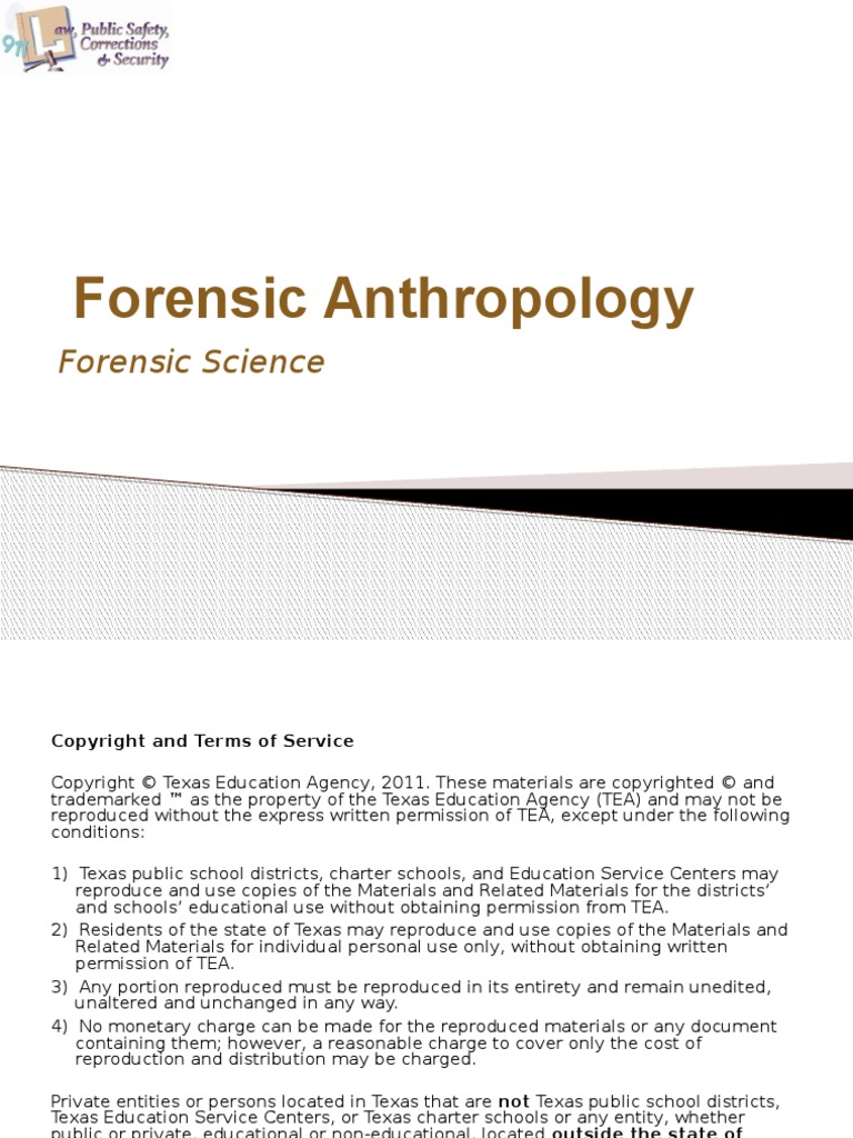 15 01-Fsci-Forensic-Anthropology | PDF | Decomposition | Nature