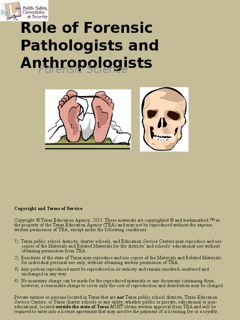 2 04 Fsci Forensic Pathologist Anthropologist Pdf Autopsy Pathology