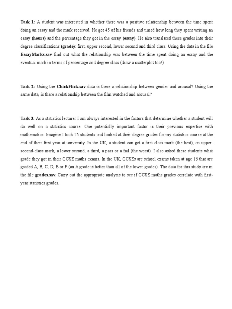 Smart Alex's Tasks | PDF