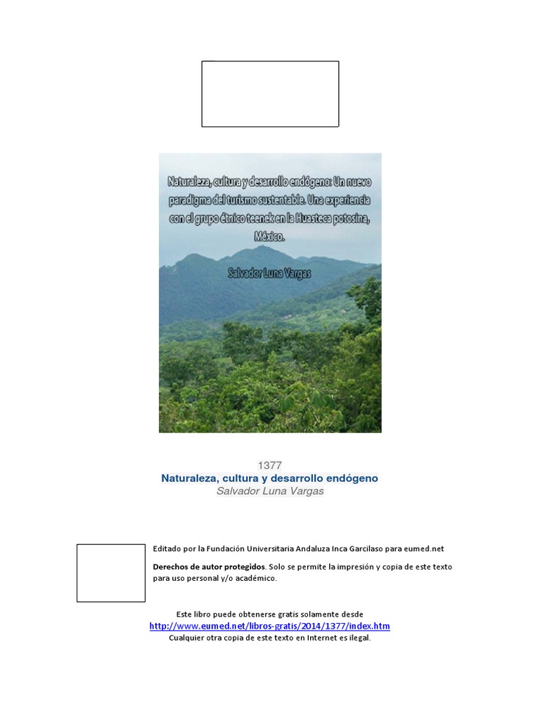 Cultura teenek y desarrollo endógeno en la Huasteca potosina | PDF ...