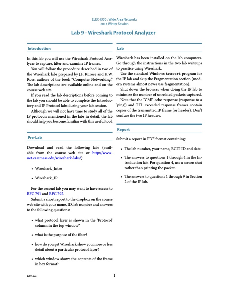 Analyzing Network Protocols Using Wireshark: An Introduction to ...