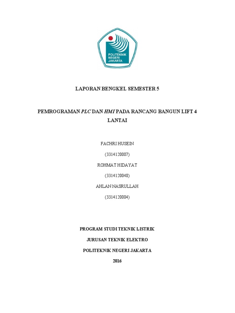 PLC & HMI for Elevator Design | PDF | Business | Computers