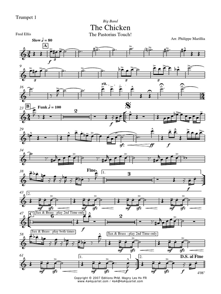 The Chicken Trumpet 1 | PDF